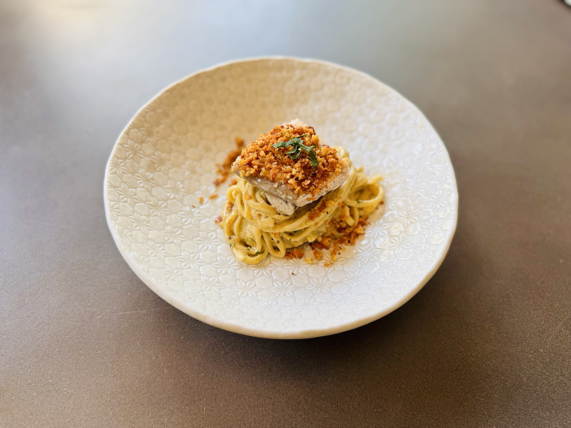 Paul Ainsworth’s Cornish Cod Loin with Spaghetti, Wild Garlic Pesto ...